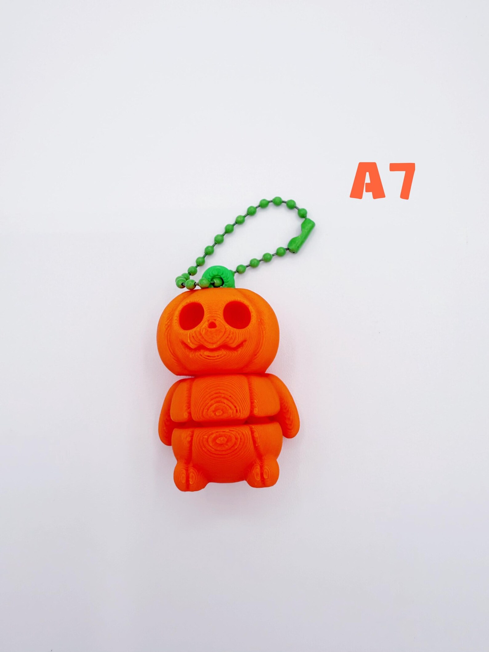 3D Printed Articulating Halloween Keychains | Skeleton, Cthulhu ...