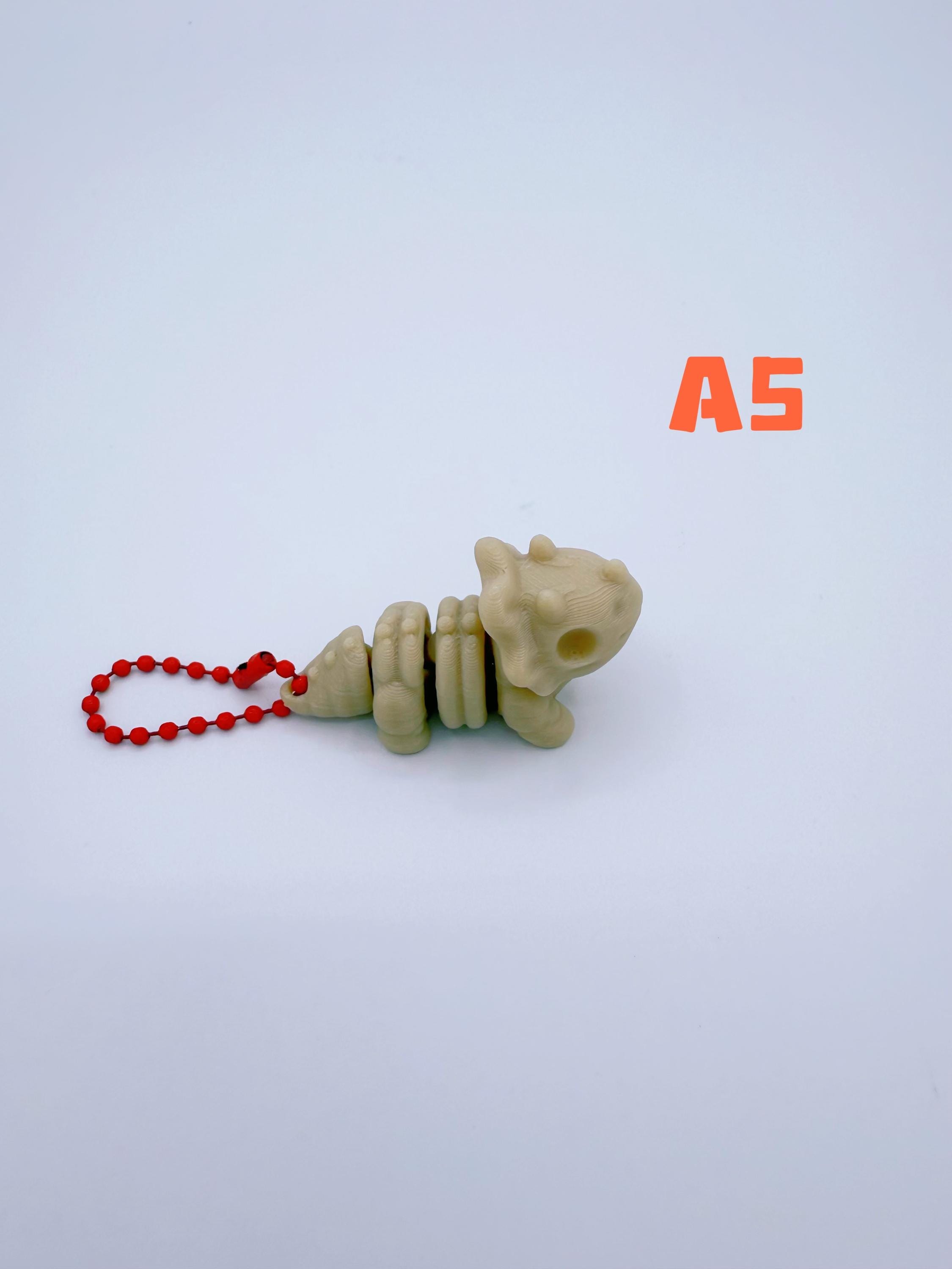 3D Printed Articulating Halloween Keychains | Skeleton, Cthulhu ...