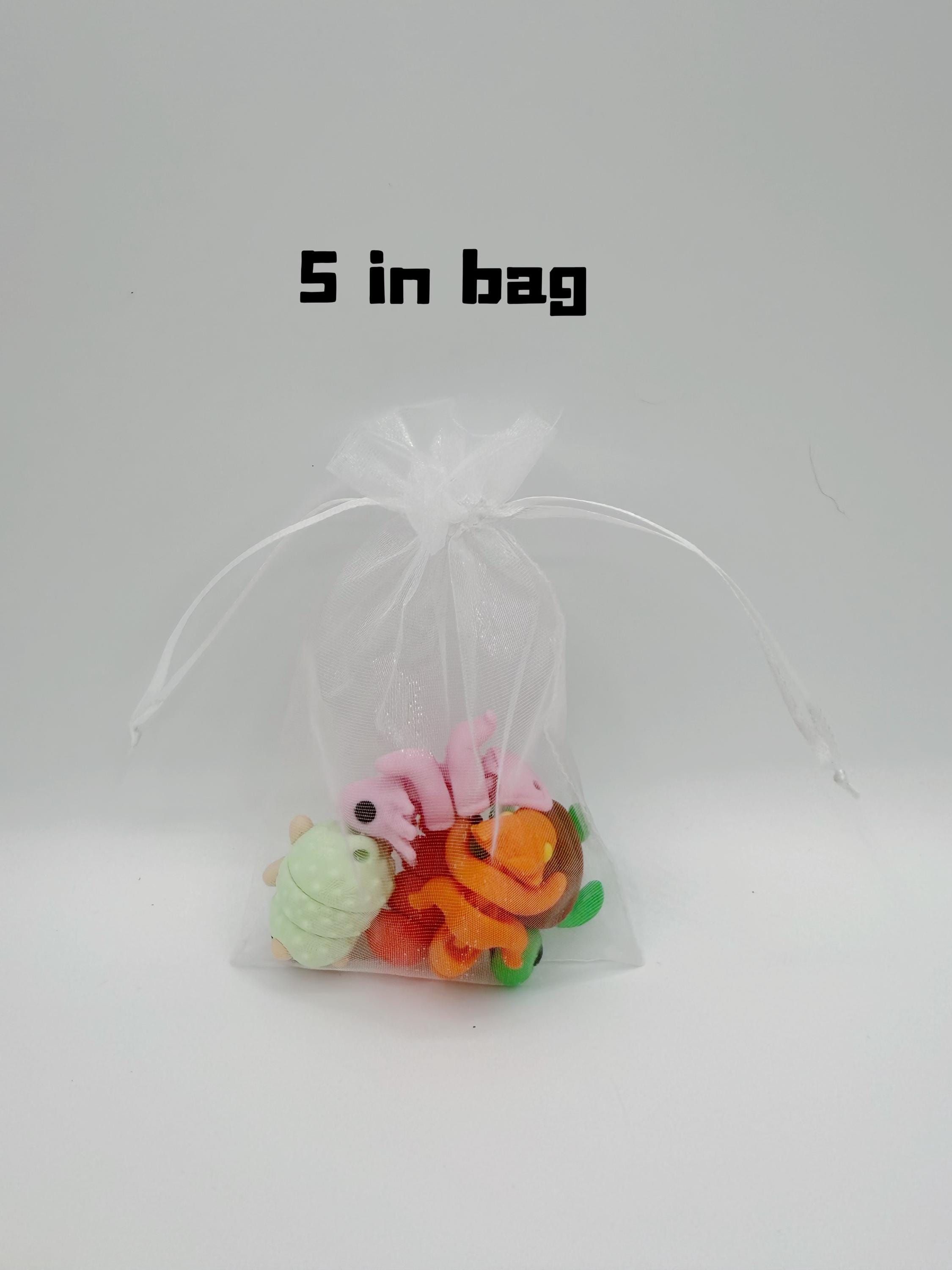 3D Printed Articulated Animal Keychain: Hinged Mini Pet Charm - Etsy