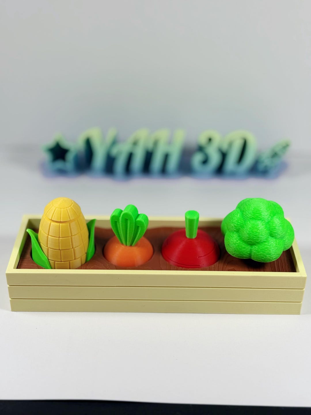 3d Printed Fidget Garden, Fidget Vegetables, Fidget Toy, ADHD Toy, Stim ...