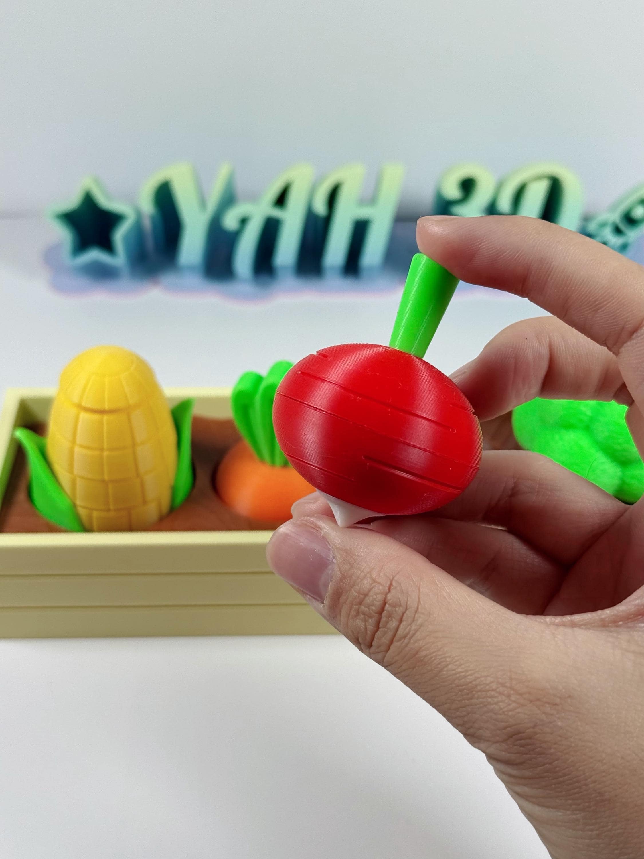3d Printed Fidget Garden, Fidget Vegetables, Fidget Toy, ADHD Toy, Stim ...