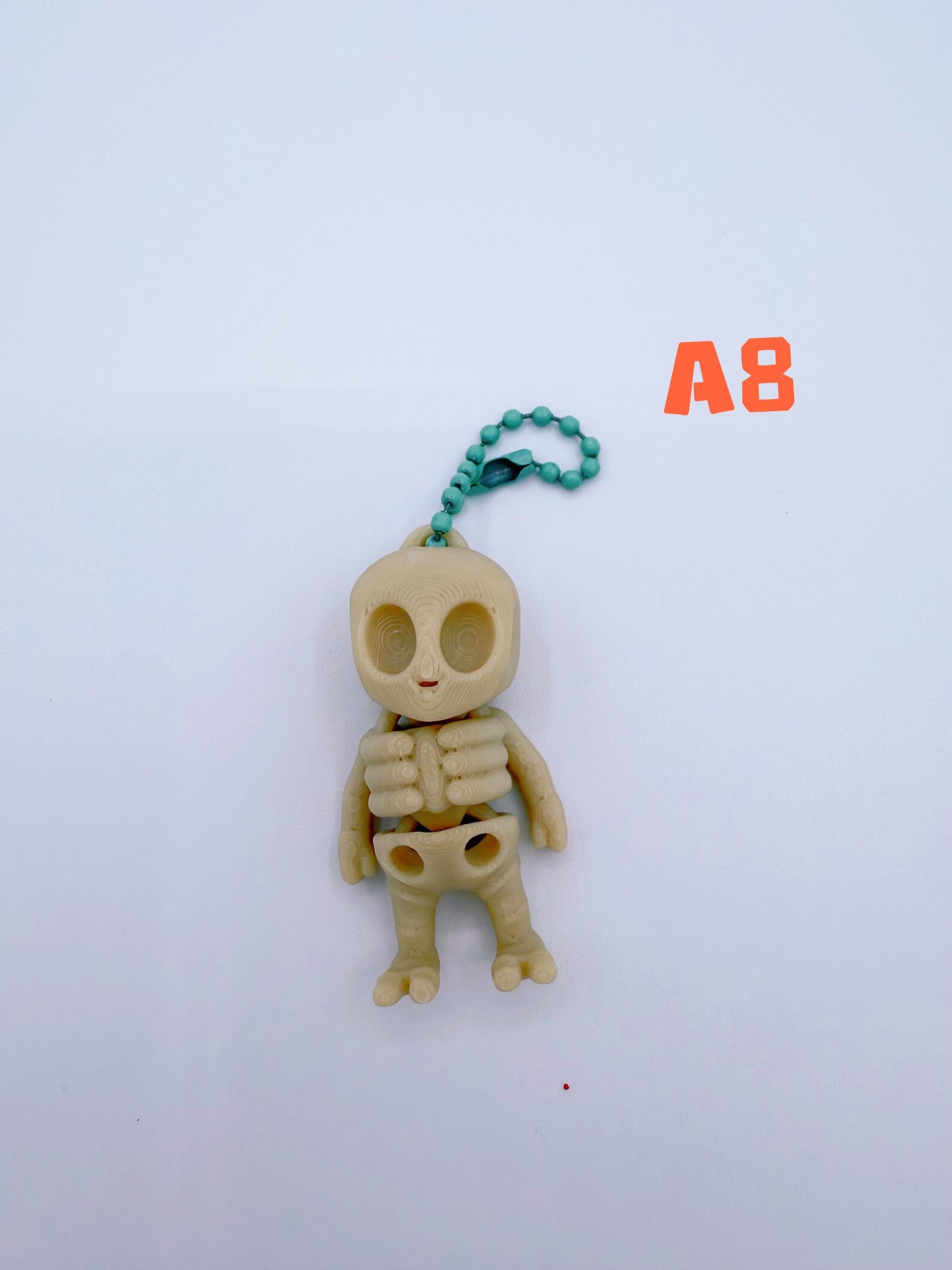3D Printed Articulating Halloween Keychains | Skeleton, Cthulhu ...