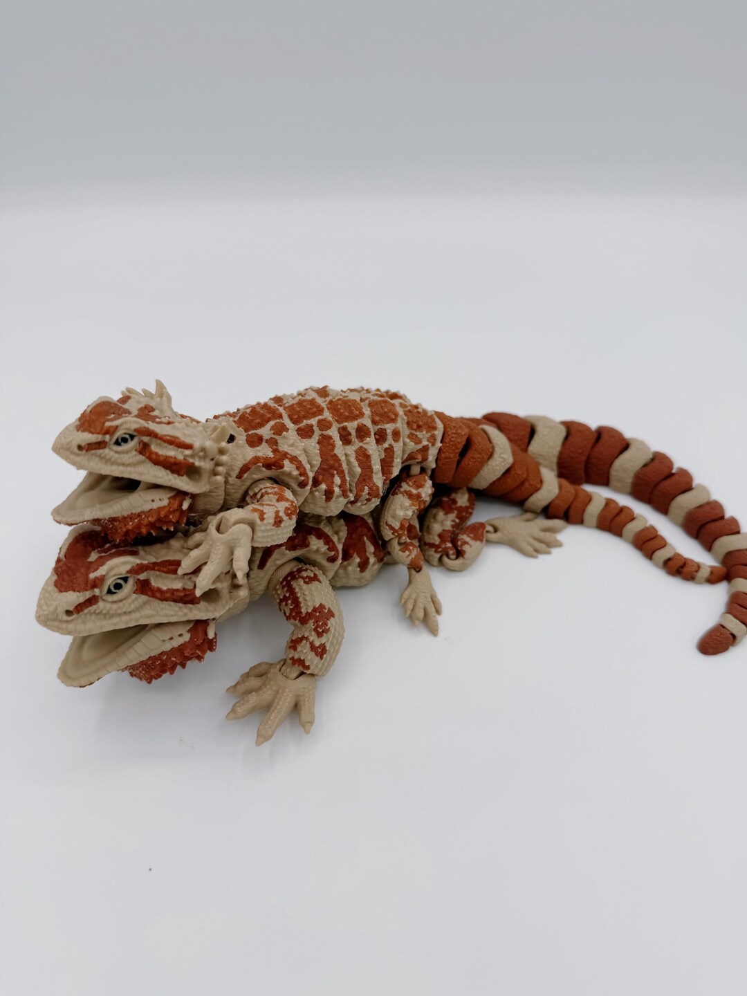 Bearded Dragon – 3D Printed Articulated Lizard Toy | Poseable Reptile ...
