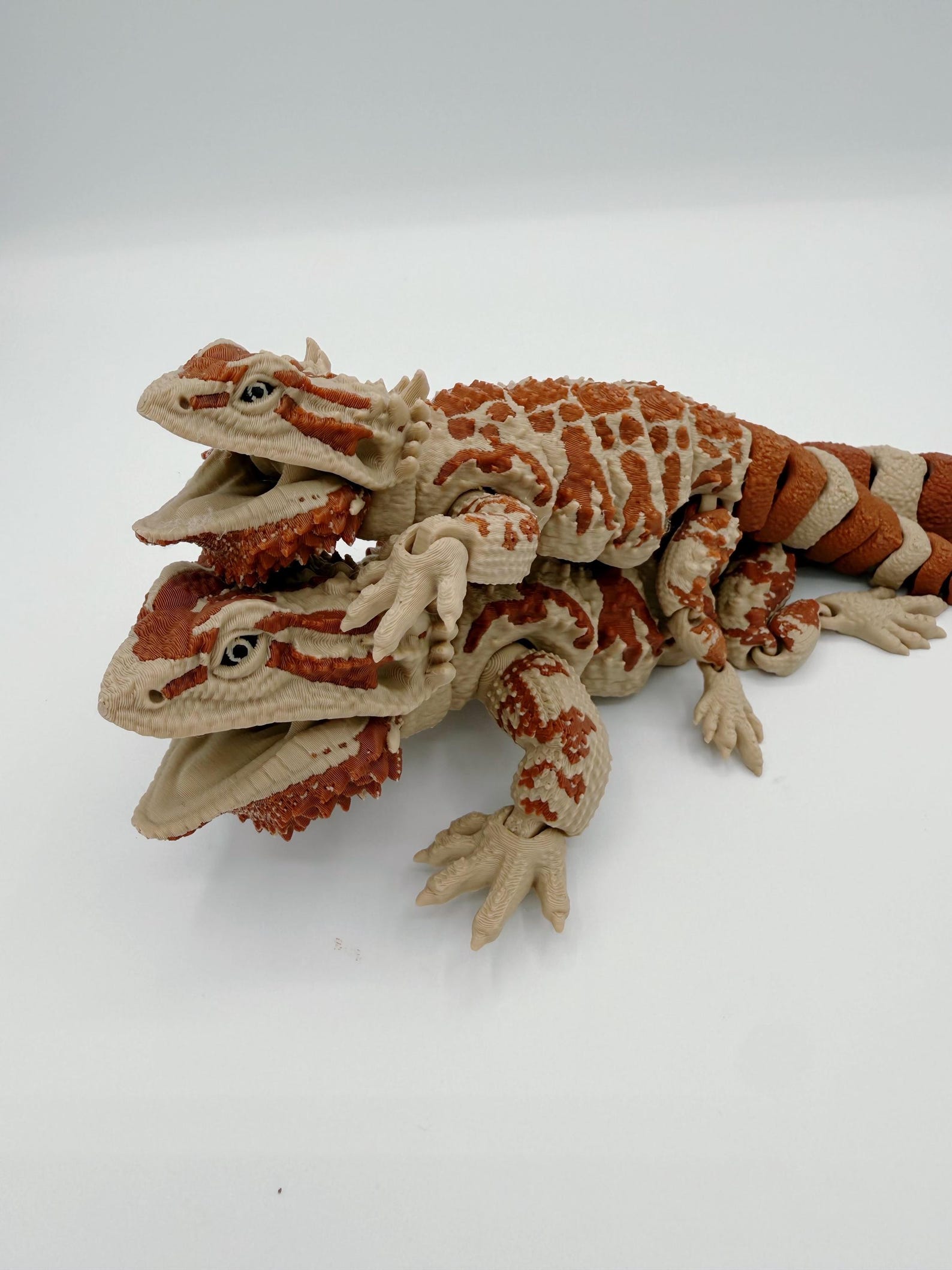 Bearded Dragon – 3D Printed Articulated Lizard Toy | Poseable Reptile ...