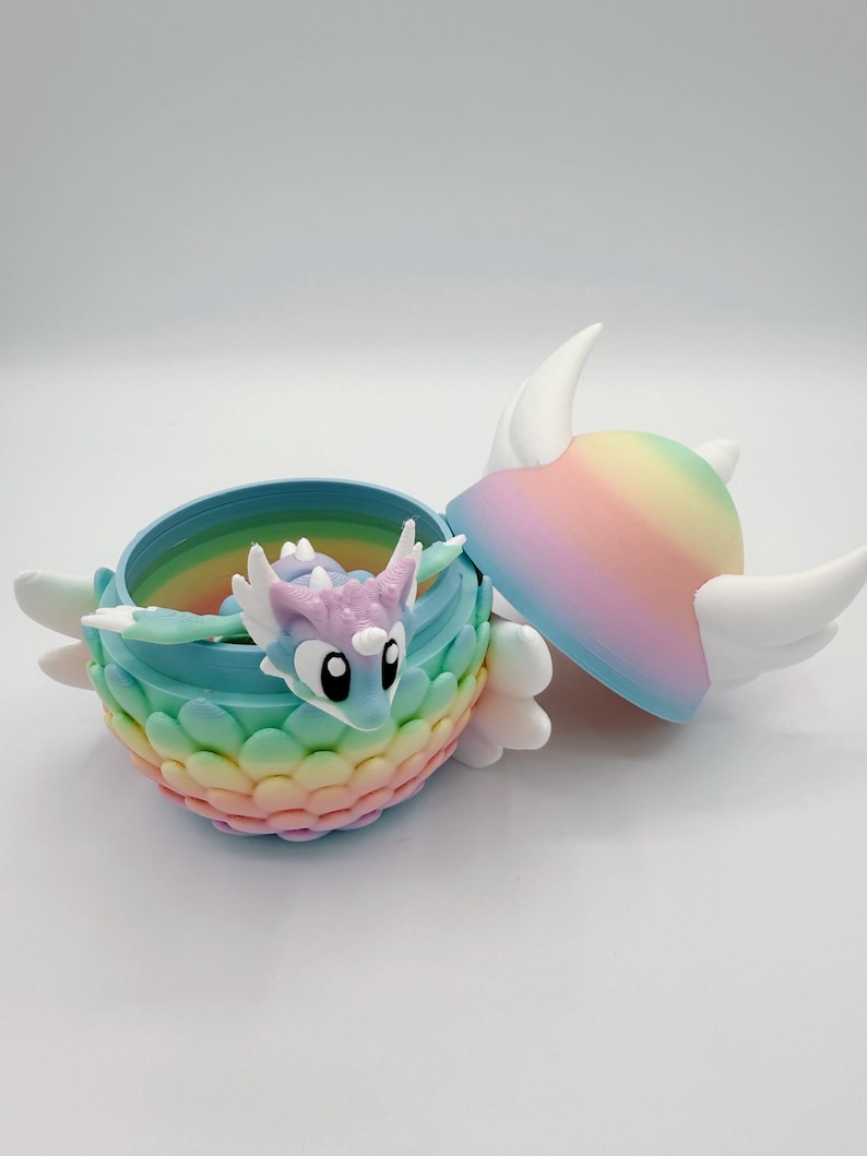 Hatchling Dragon – 3D Printed Articulated Baby Dragons With Fantasy ...