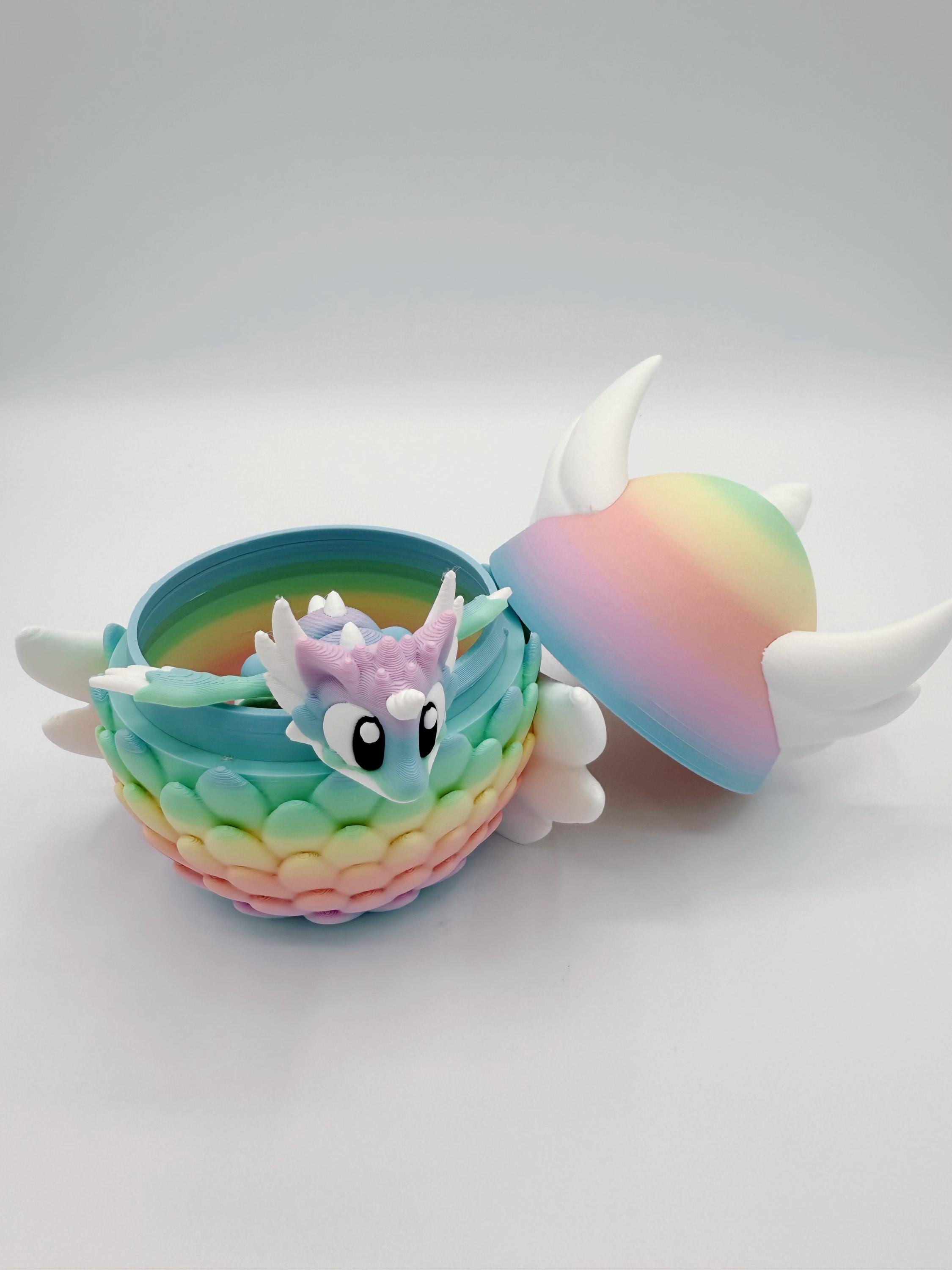 Hatchling Dragon – 3D Printed Articulated Baby Dragons With Fantasy ...
