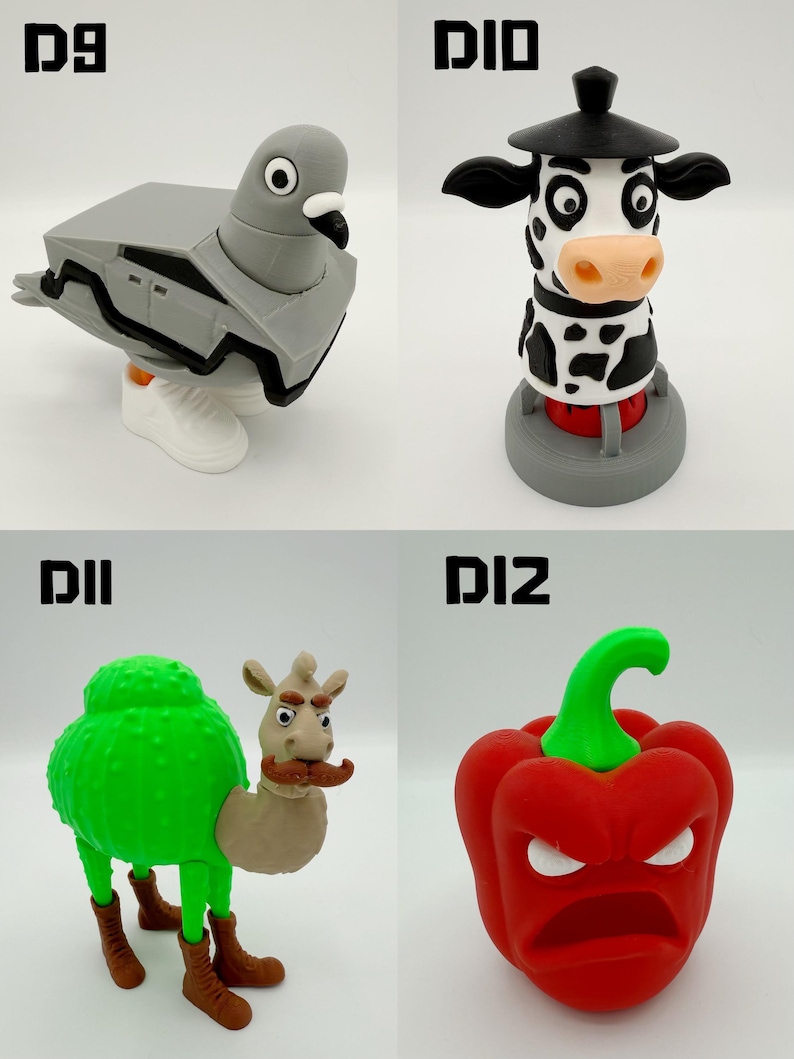 3D Printed Italian Brainrot Figurine: Bicycle Gumball, Pandaccini ...
