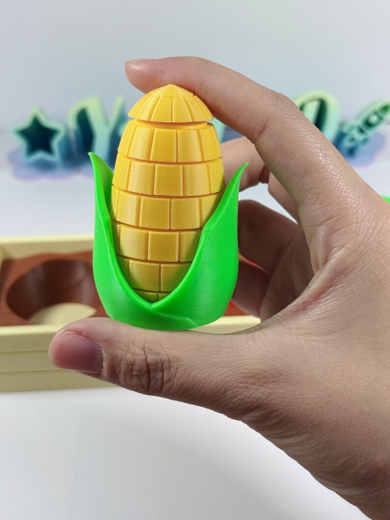 3d Printed Fidget Garden, Fidget Vegetables, Fidget Toy, ADHD Toy, Stim ...