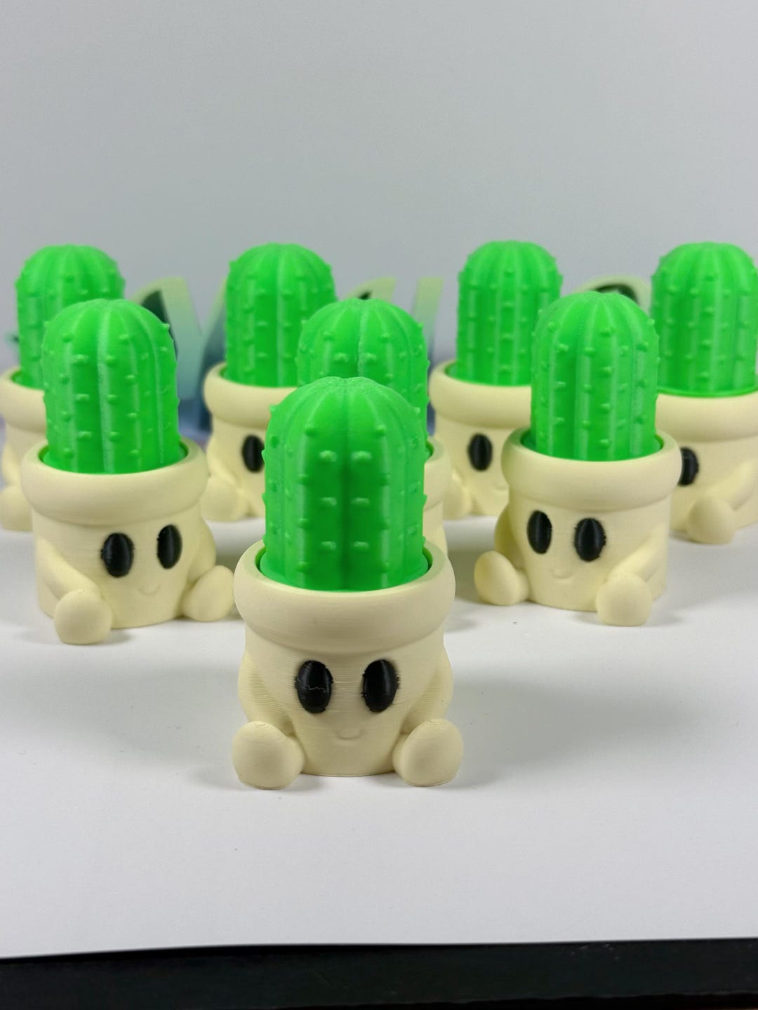 3D Printed Cactus Fidget Clicker | New Year Gifts | Holiday Gifts for ...
