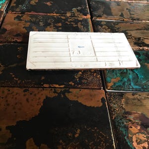 3x6 Genuine Copper Tile With Industrial Vibe for Kitchen Backsplash or ...