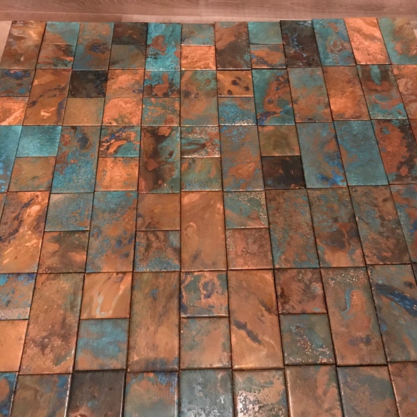 Copper Tile - Etsy