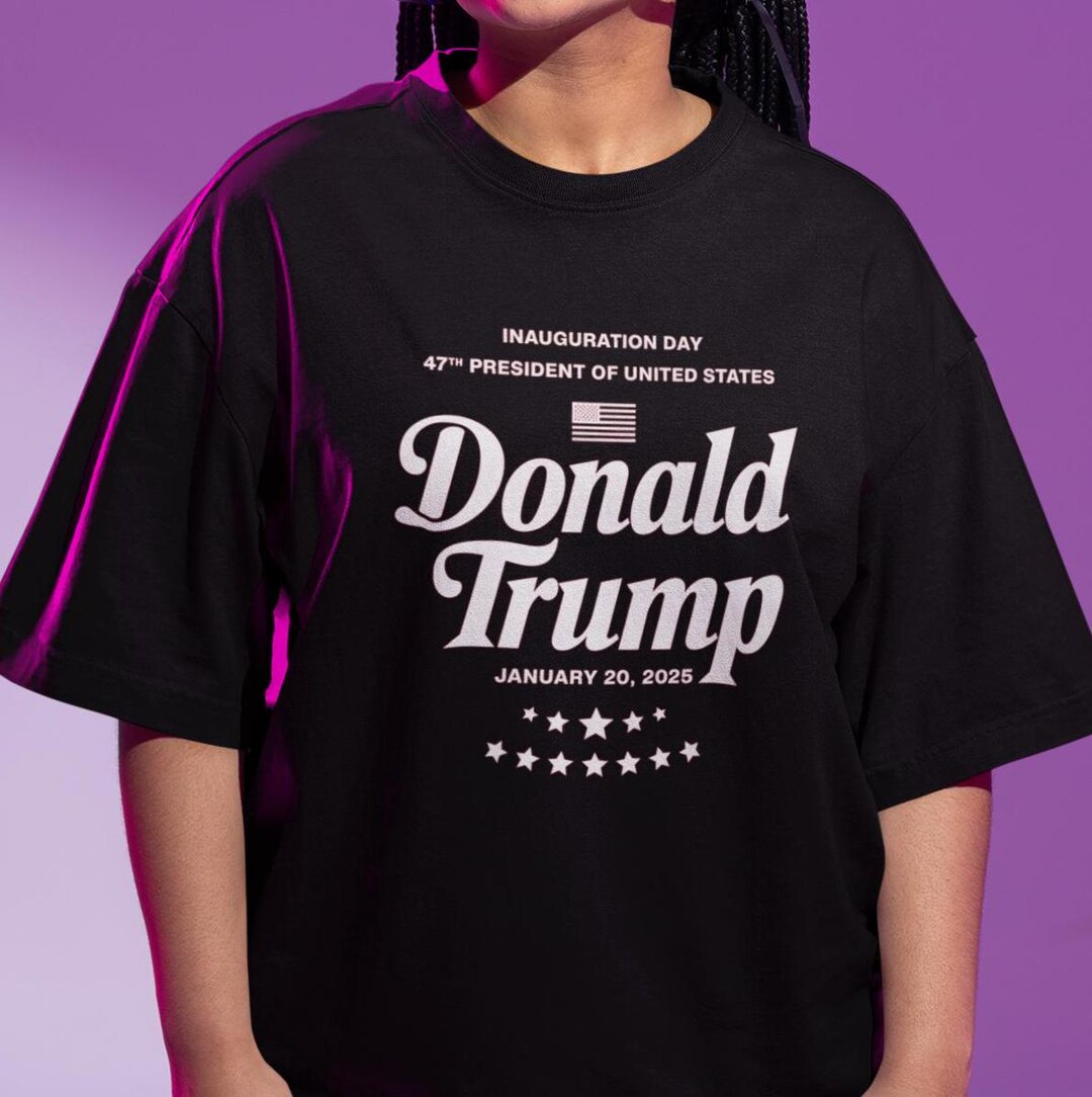 Inauguration Day Oversized T-shirt, President Donald Trump Shirt, Trump ...