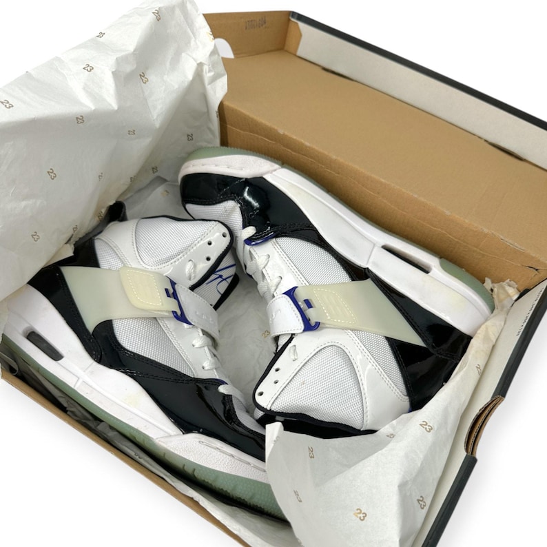 Jordan Flight 45 High Concord Basketball Sneaker Shoe US 8 With Box ...