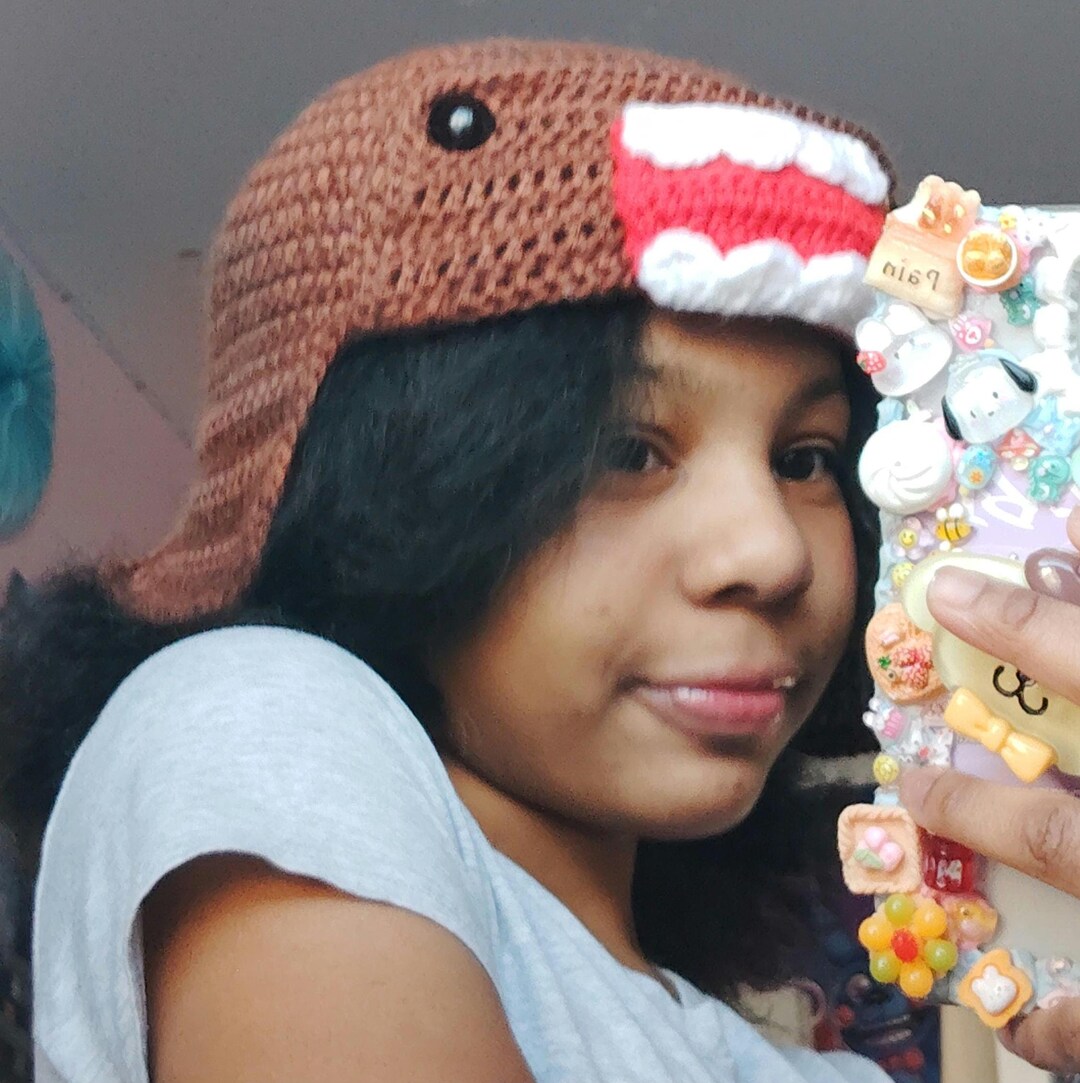 Domo Kun Crochet Handmade Filphat Beanie - Etsy