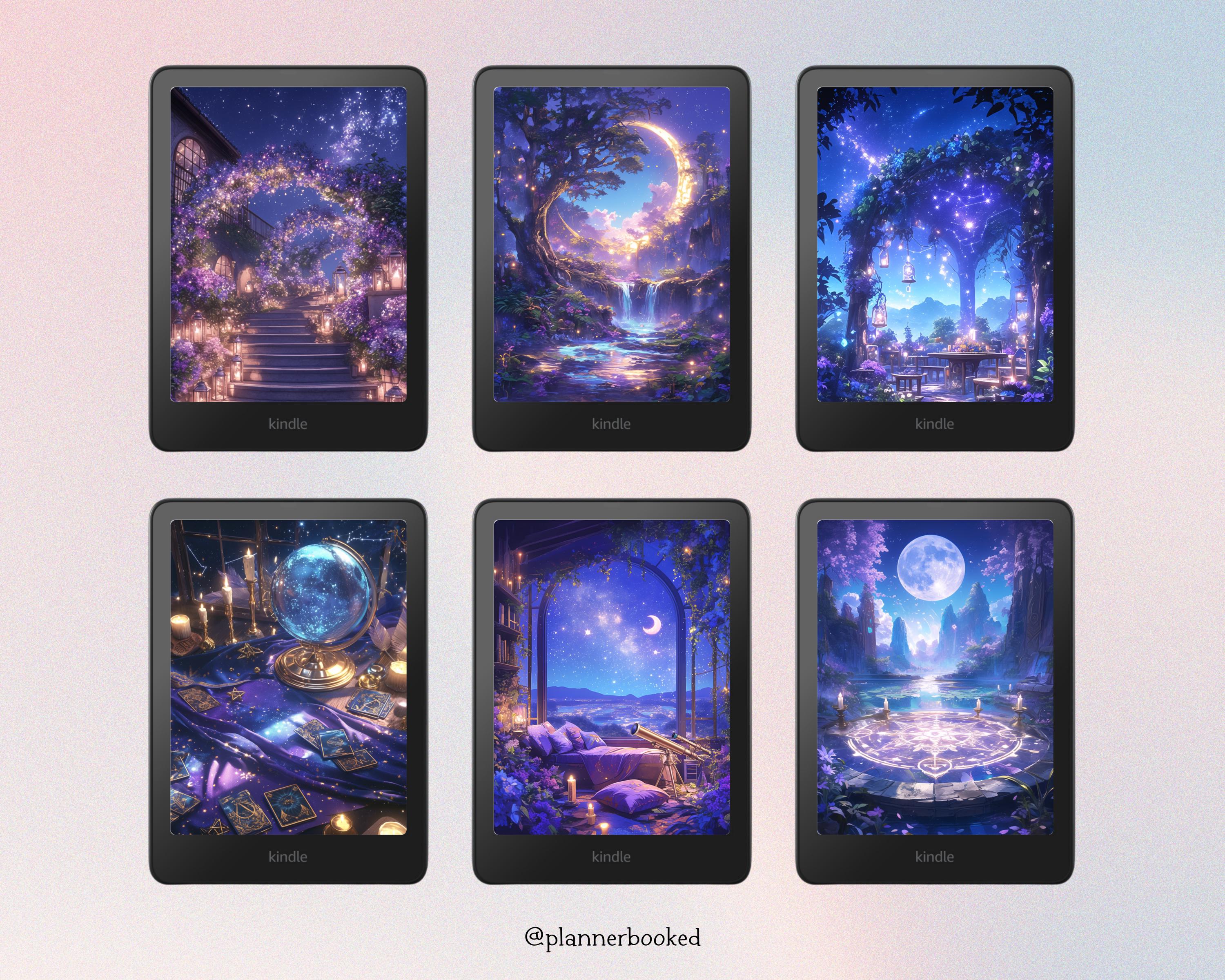Kindle Colorsoft Whimsical Wallpaper, Kindle Lockscreen, Kindle ...