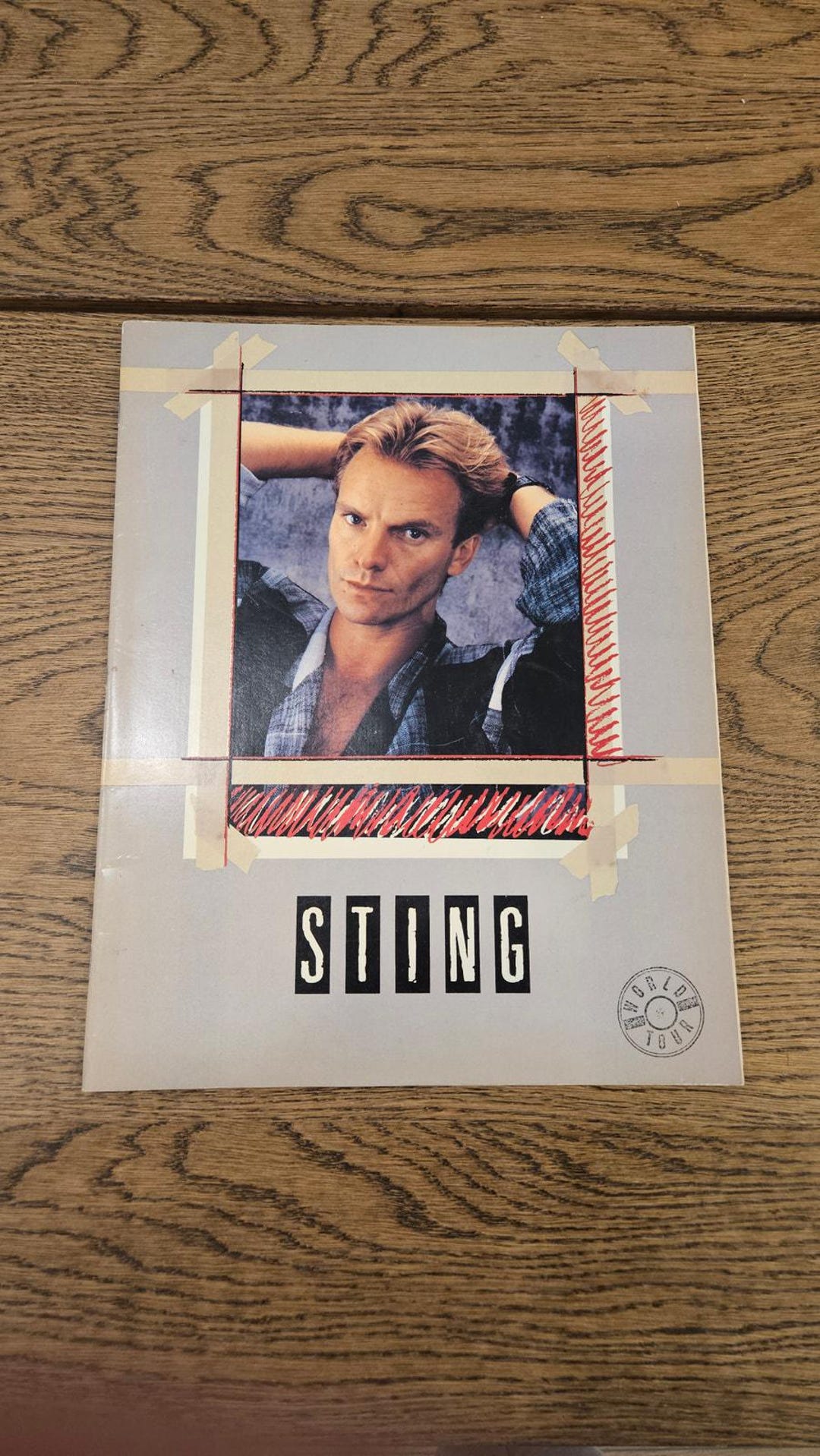 Sting "world Tour" Official Program Book - Etsy