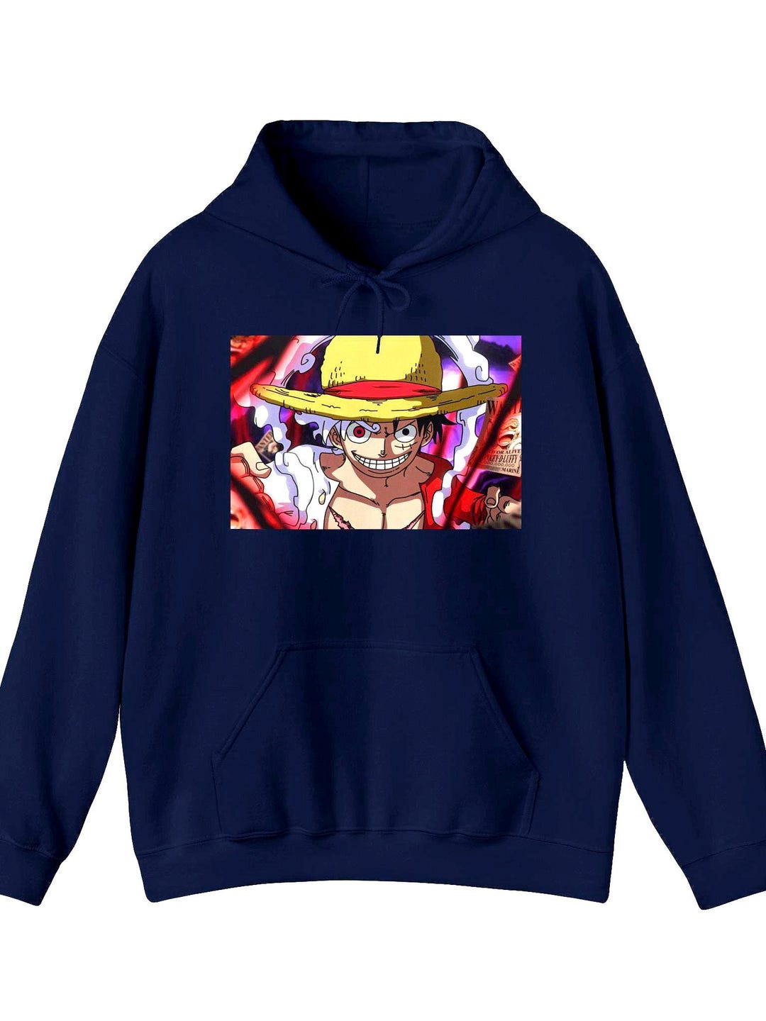 Anime Luffy Hoodie, One Piece Sweatshirt, Monkey D. Luffy Gift, Anime ...