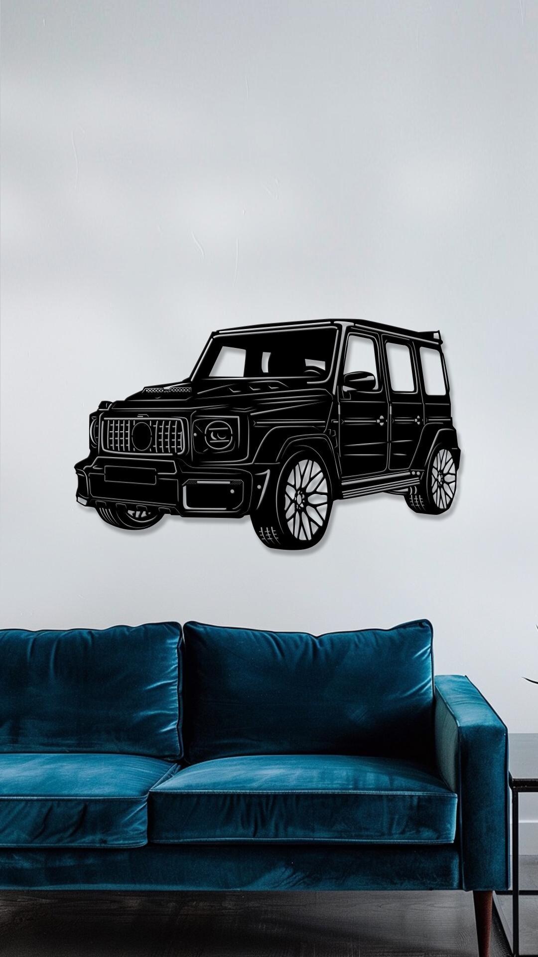 Garage LED Wooden Car Logo, Personalized Backlit Auto Logo Sign for BMW ...