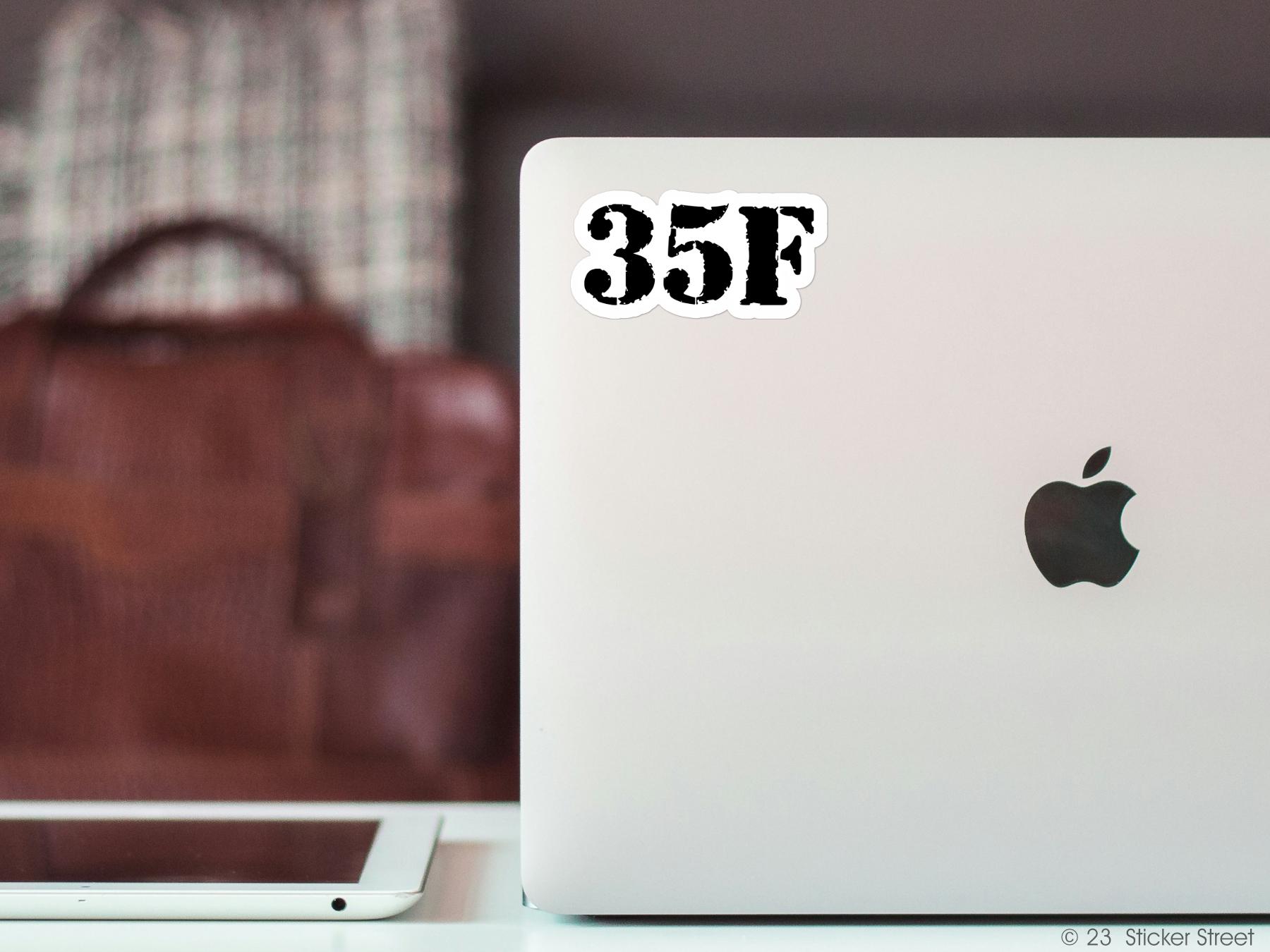 Army 35F Sticker, Vinyl Decal, Intelligence Analyst Sticker, Waterproof ...