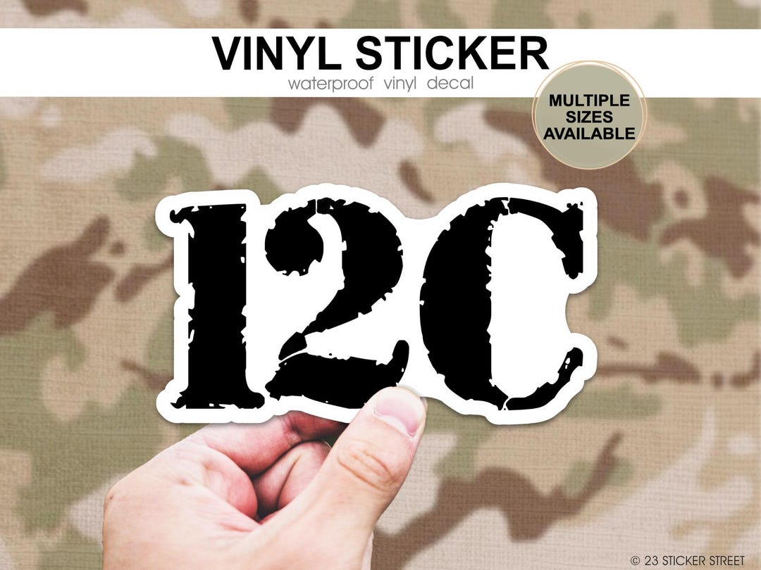 12C Army MOS Sticker, 12 Charlie Bridge Crewmember Decal, Combat ...