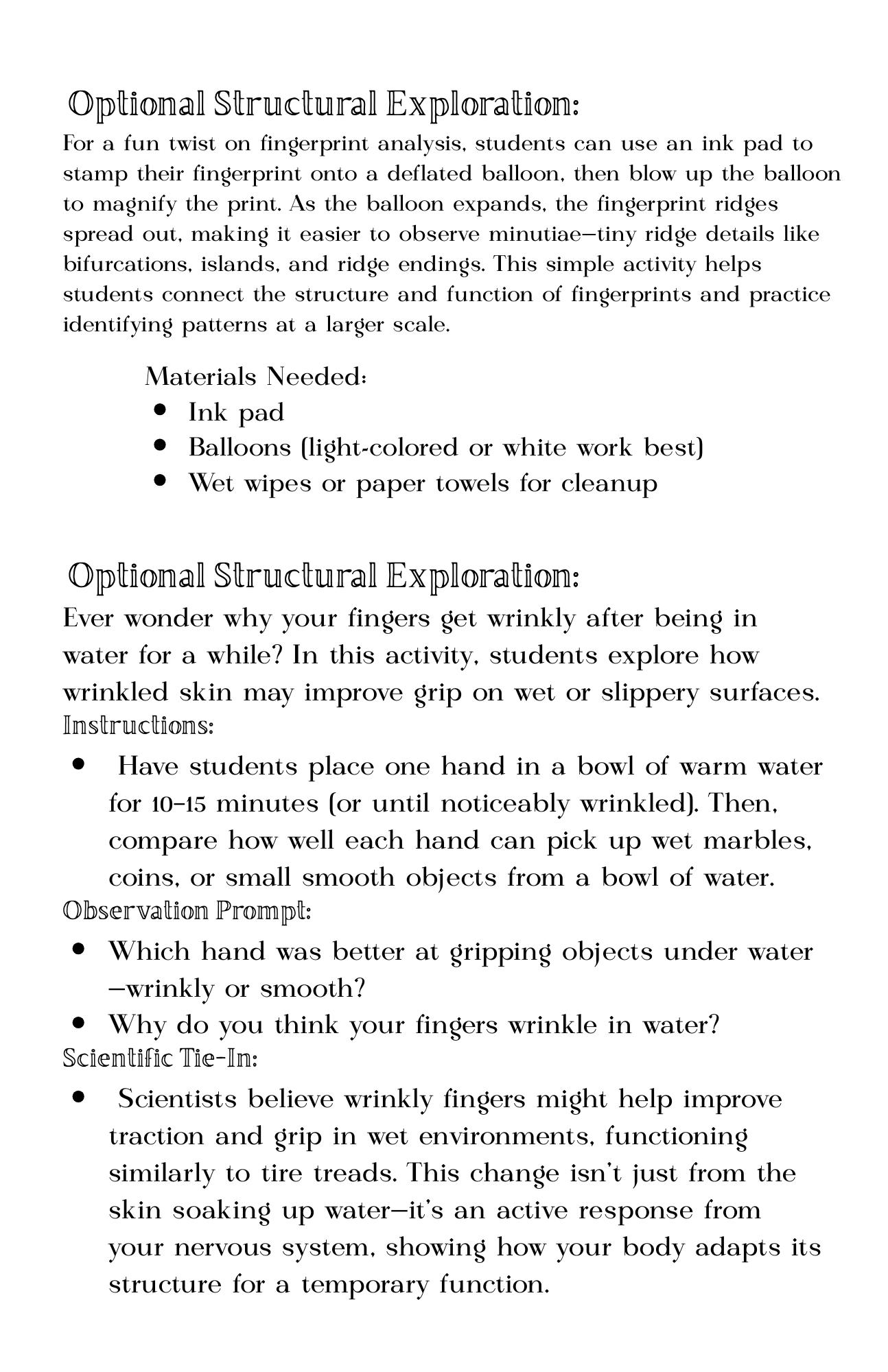 Forensic Fingerprint Science Booklet – STEM Crime Scene Activity for ...