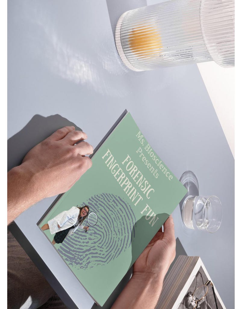 Forensic Fingerprint Science Booklet – STEM Crime Scene Activity for ...