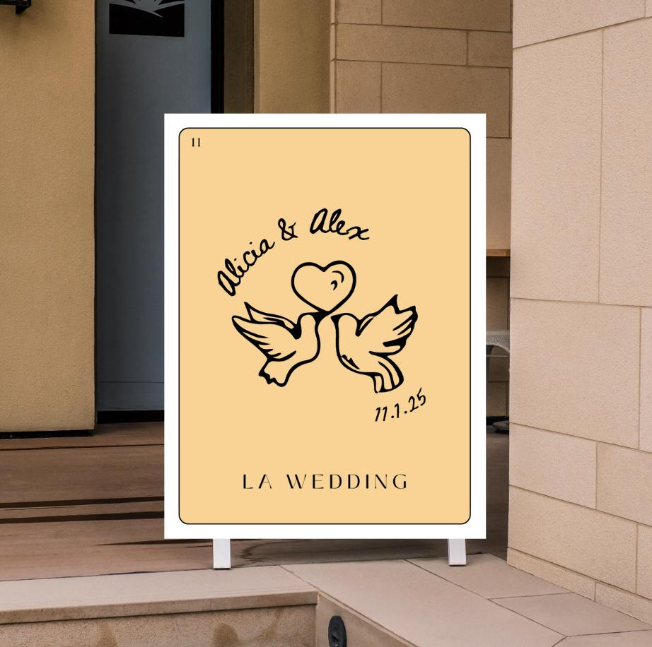 LOTERIA Wedding Template Bundle | Destination Mexico Save the Date ...