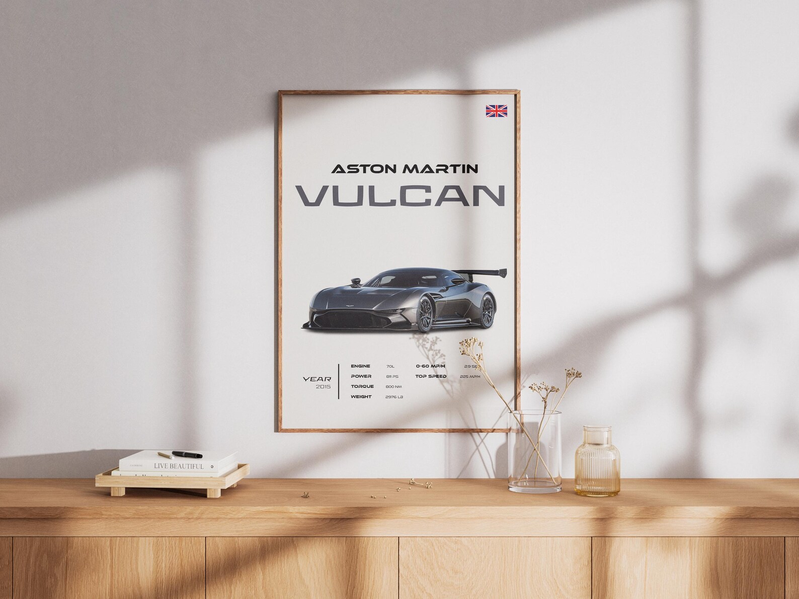 Aston Martin Vulcan Poster | High-quality Automotive Wall Art ...