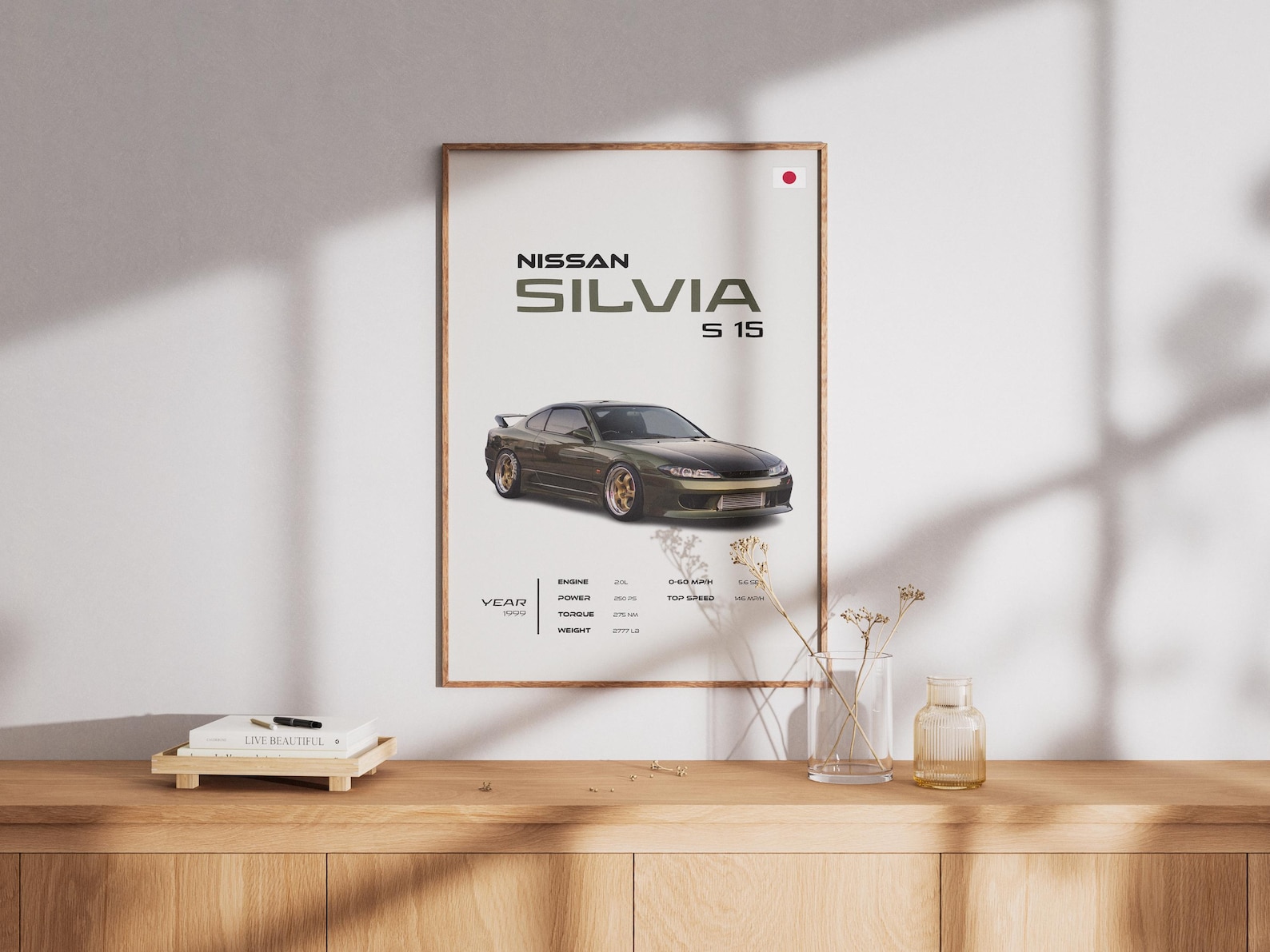 Nissan Silvia S15 Poster, JDM Car Wall Art - Etsy