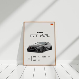 AMG GT 63s Poster - High Performance Mercedes-benz Art Print - Luxury ...