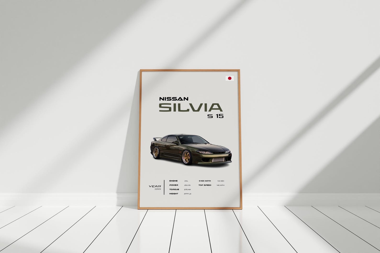Nissan Silvia S15 Poster, JDM Car Wall Art - Etsy