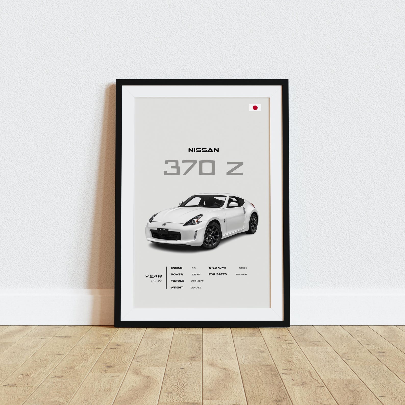 Nissan 370Z Poster: Japanese Sports Car Wall Art - Etsy