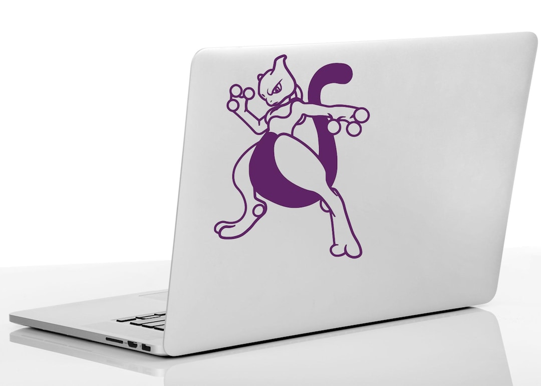 Mewtwo Vinyl Decal Sticker - Etsy