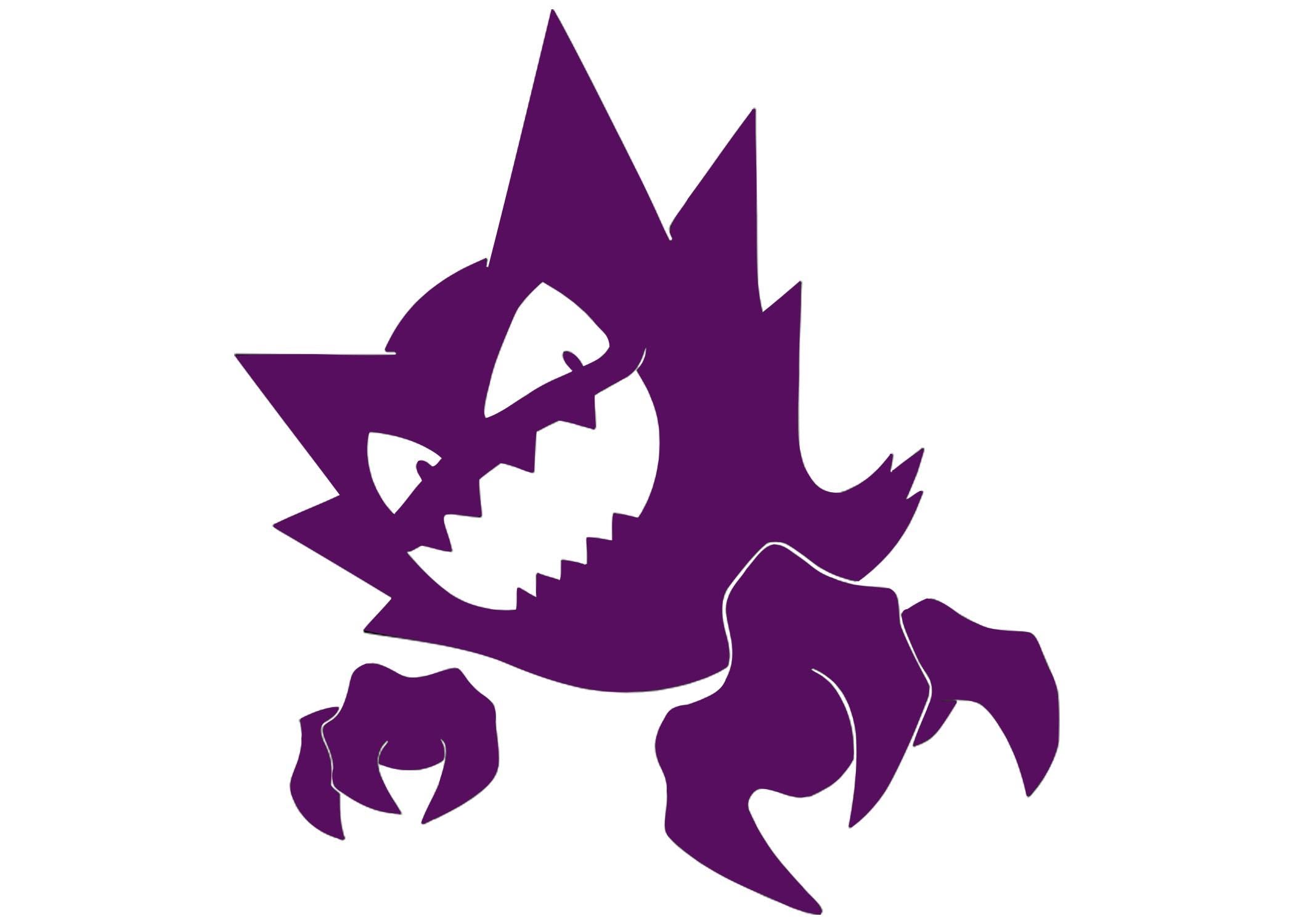 Haunter Pokémon Vinyl Decal - Etsy