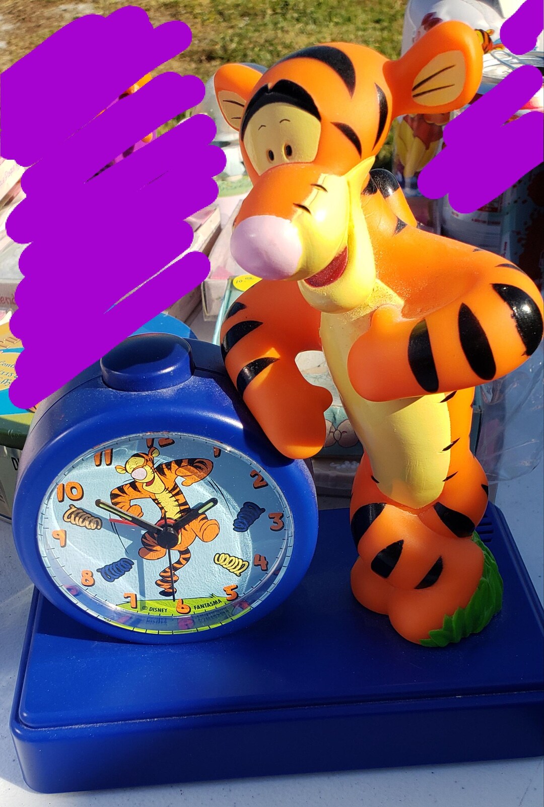 Talkn TIGGER Alarm Clock - Etsy