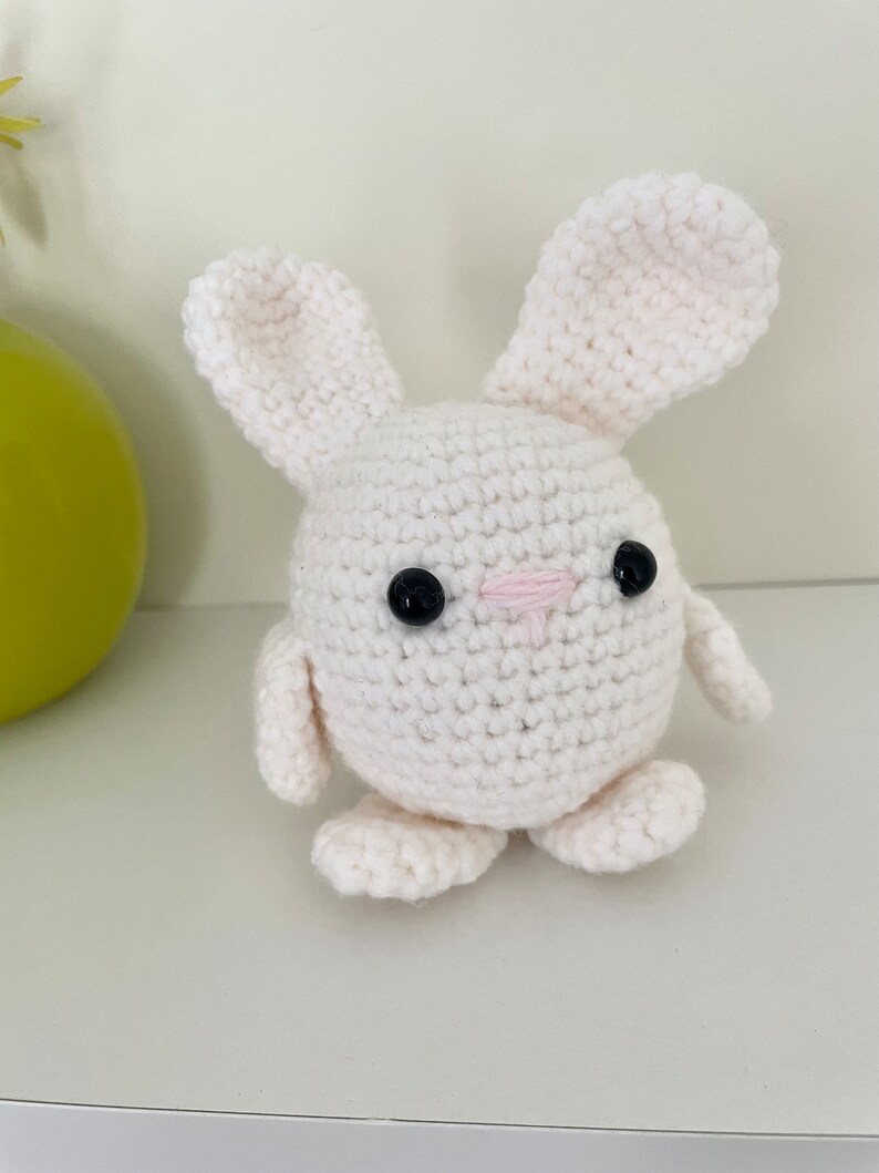 Rabbit Stuffed Animal Crochet Amigurumi Plush Toy Bunny - Etsy