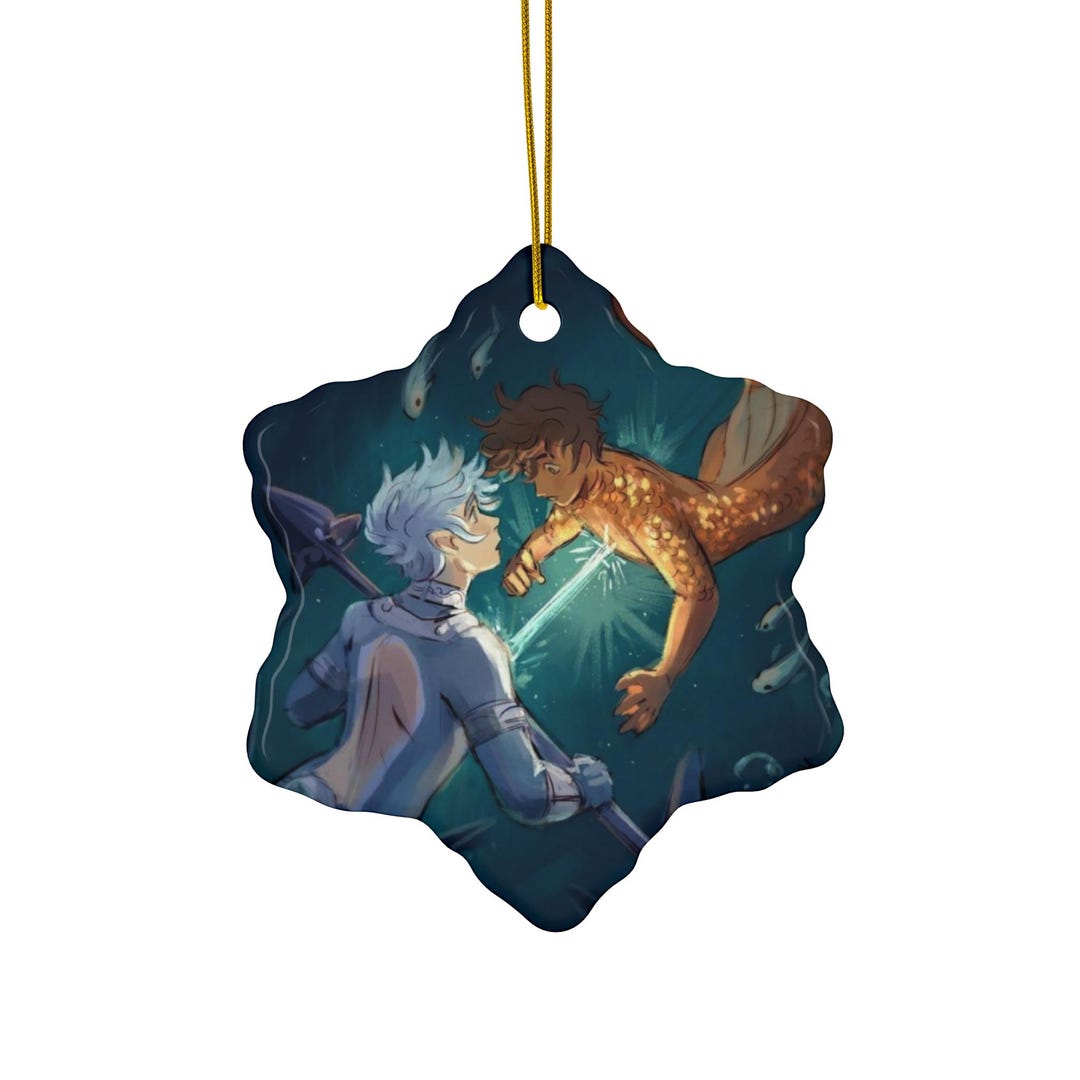 Castle Swimmer Castle Swimmer Webtoon Ceramic Ornament, 4 Shapes - Etsy