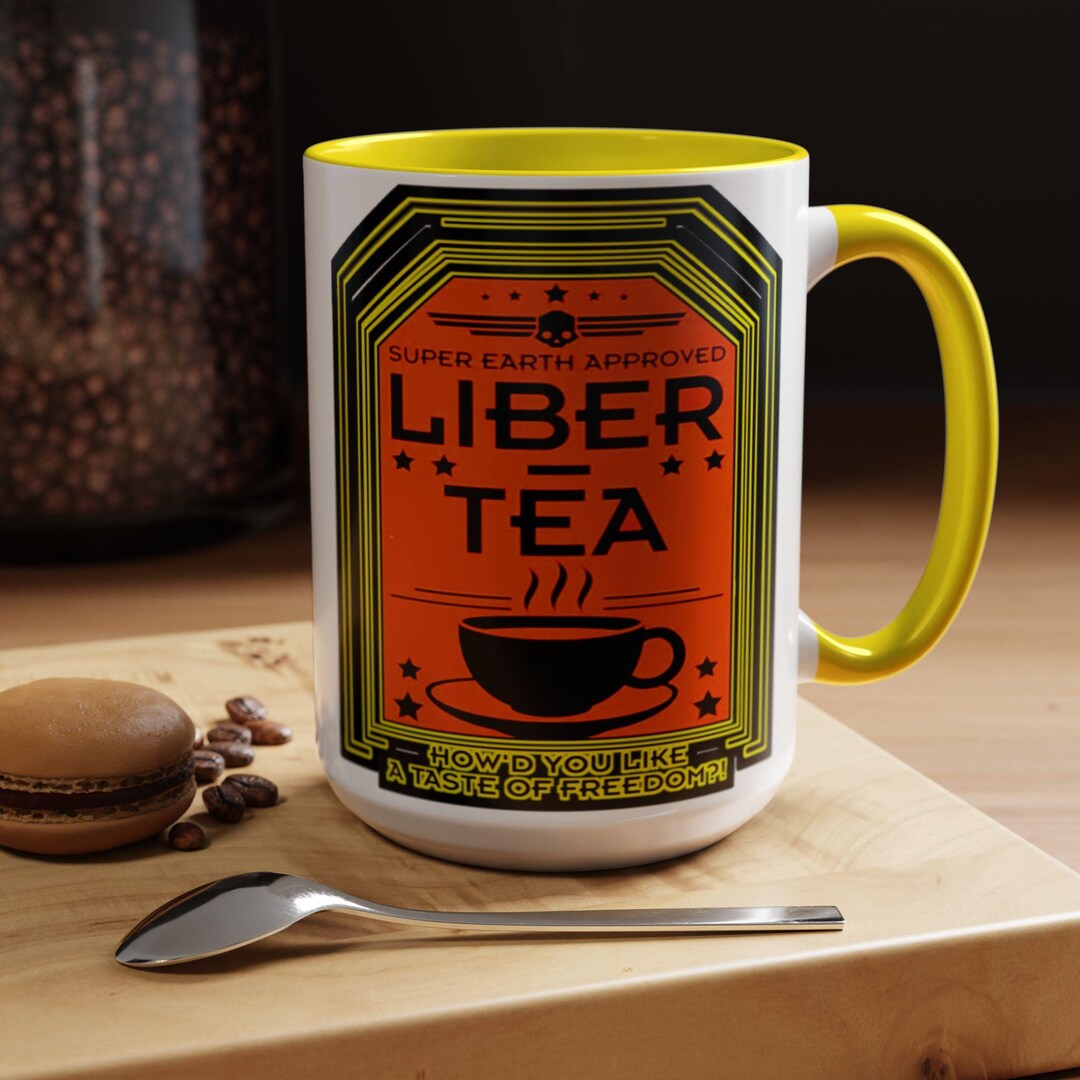 Mug, Helldivers 2 Hell Divers Liber-tea, Gamer Gift, Gaming Mug, Video ...