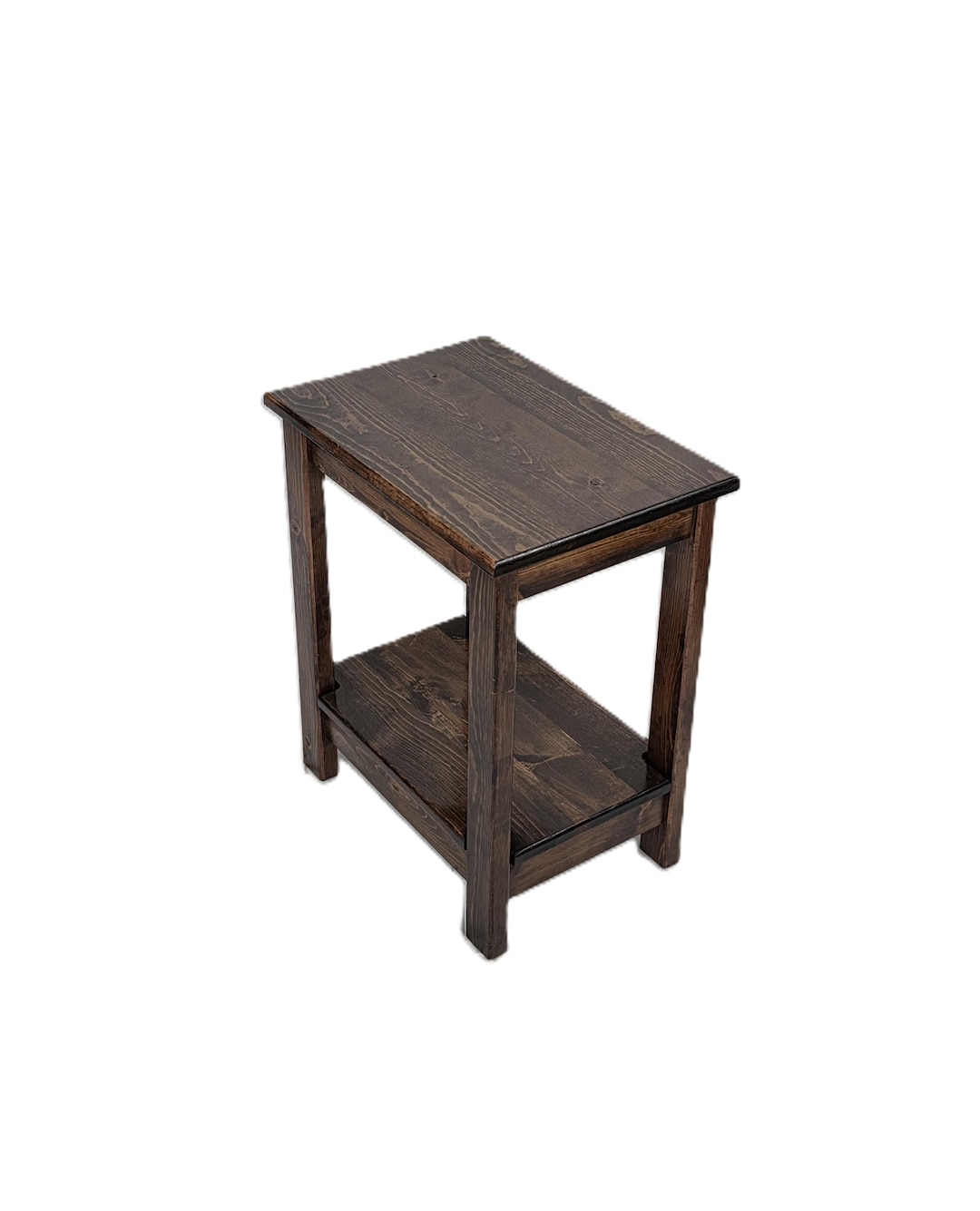 End Table, Rustic Wood End Table, Farmhouse Nightstand Rustic, Bed Side ...