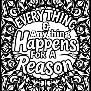 Inspirational Coloring Pages - Etsy