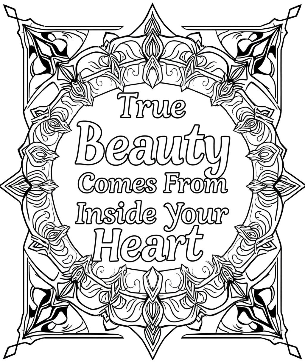 Thoughtfull Coloring Pages - Etsy