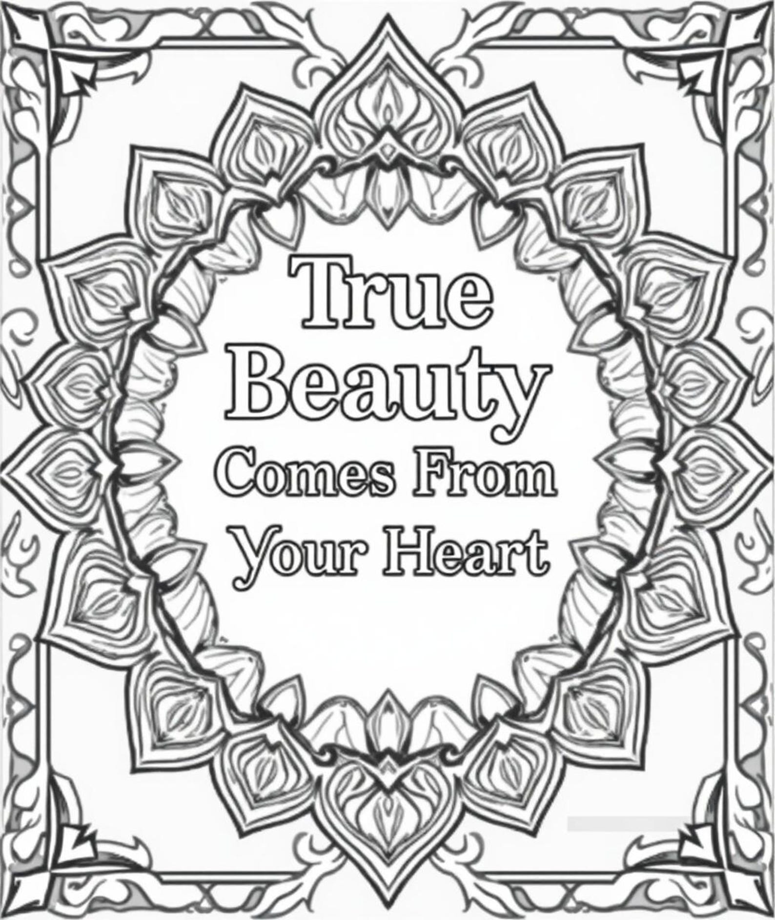 Thoughtfull Coloring Pages - Etsy