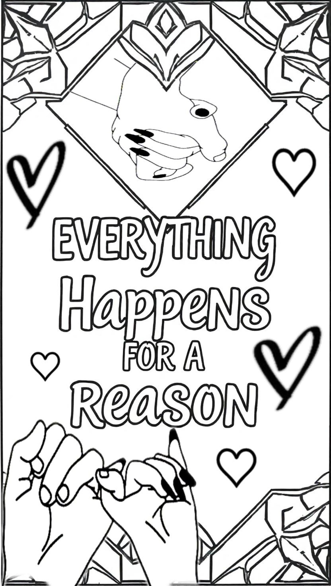 Inspirational Coloring Pages - Etsy