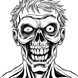 Creeps Coloring Pages - Etsy