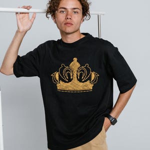 Crown Embroidery Design, Royal Embroidery, Princess Crown Set ...