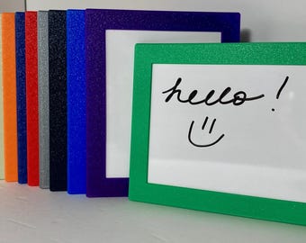 Compact & Colorful Transparent Whiteboards Portable and Durable for ...