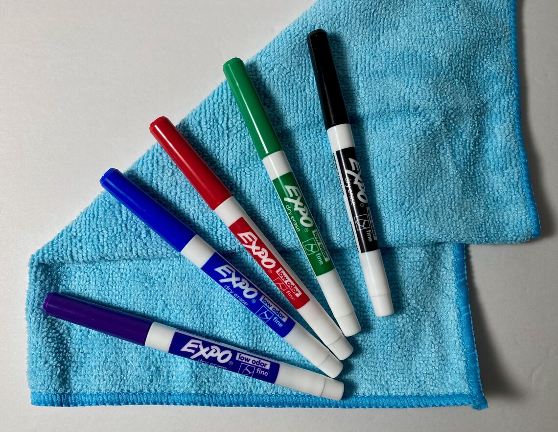 Compact & Colorful Transparent Whiteboards – Portable and Durable for ...