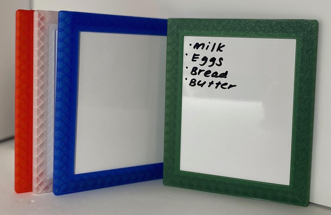 Compact & Colorful Transparent Whiteboards – Portable and Durable for ...
