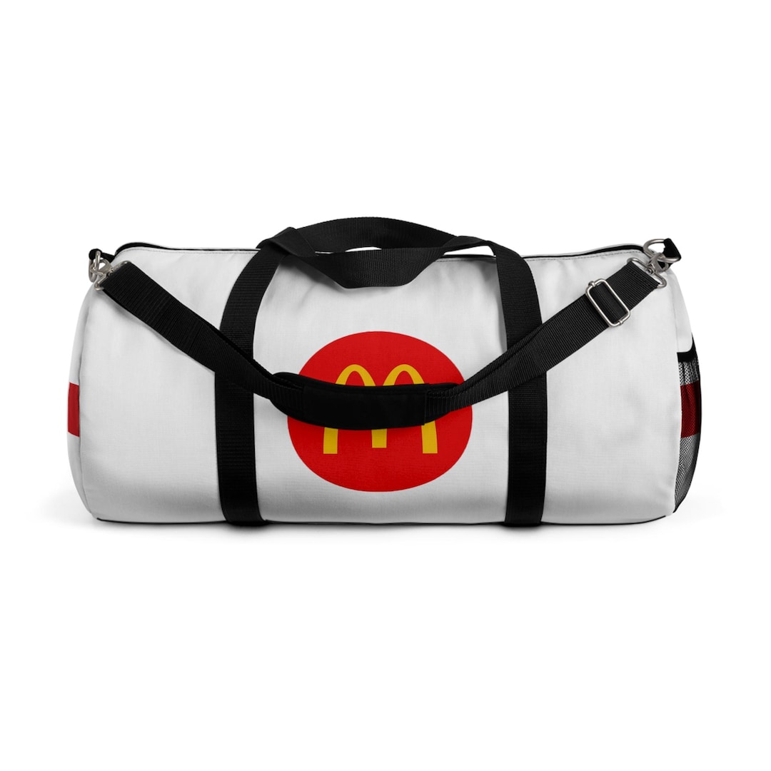 Duffel Bag, Mcdonald's Bag Fast Food Backpack, Golden Arches ...