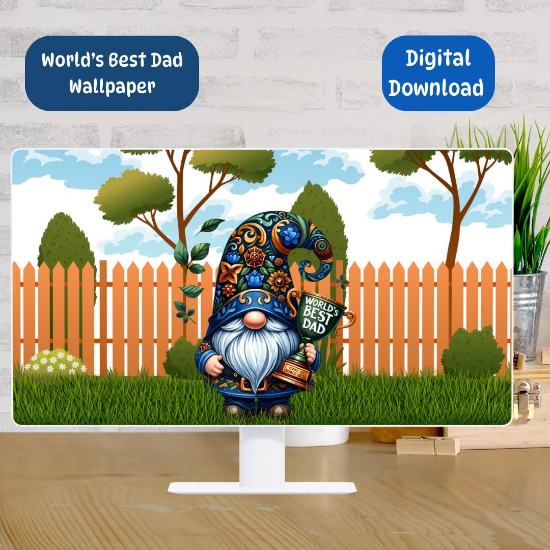 World's Best Dad Computer Wallpaper | Computer Background | Father's ...